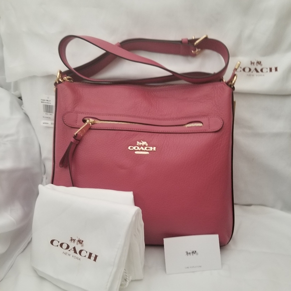 Coach | Bags | New Coach Pink Crossbody | Poshmark